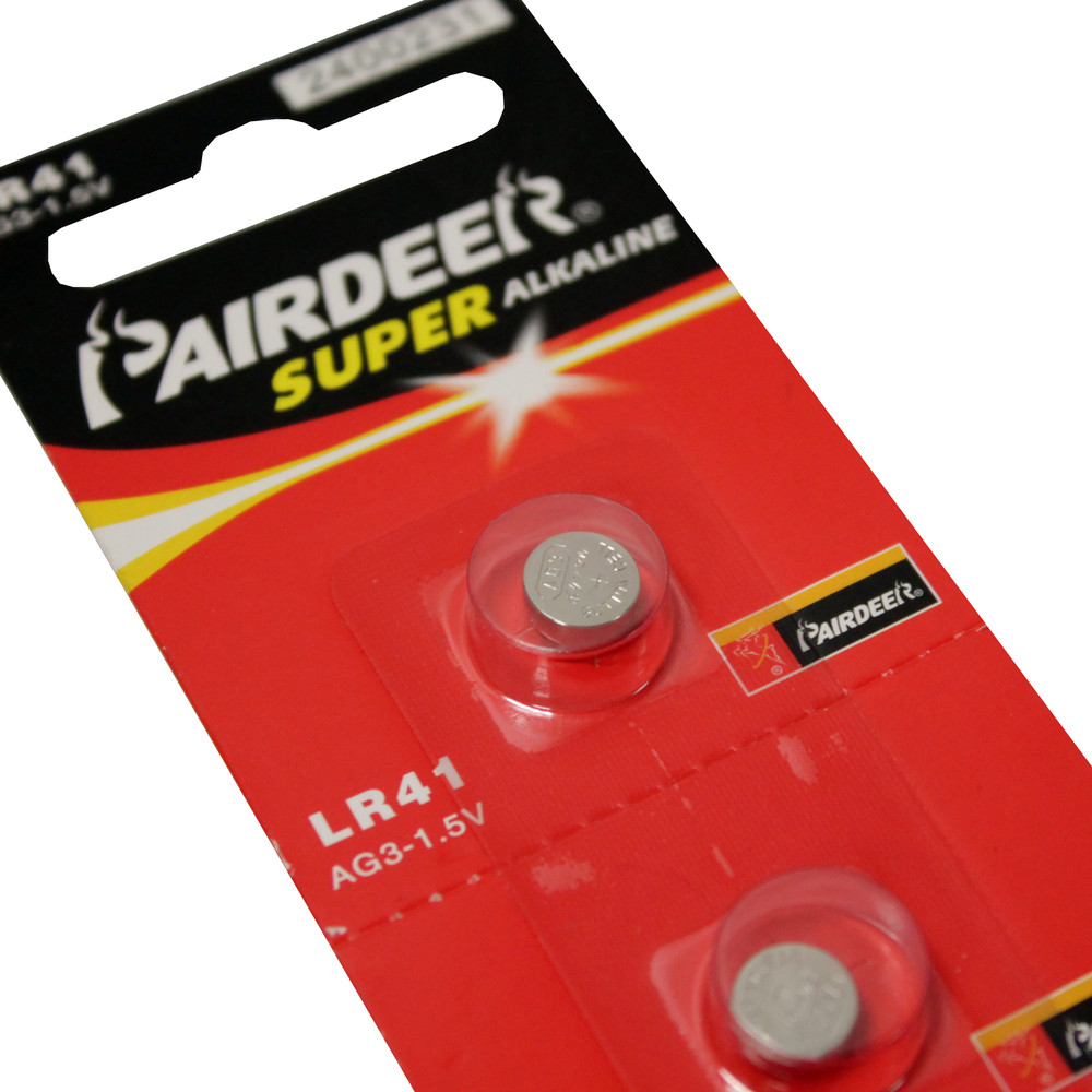 Pile de bouton lr41 ag3 1.5v pack de 5 unités au meilleur prix | E.Leclerc