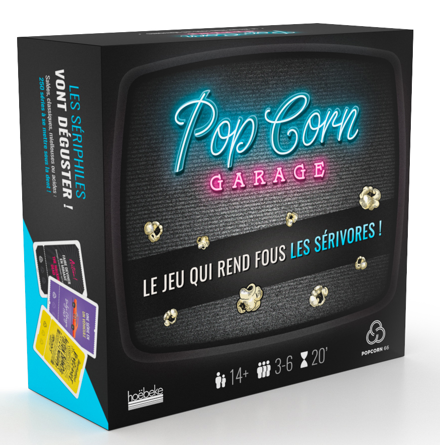 PopCorn Garage. Le jeu qui rend fous les sérivores ! (Coffret) au ...