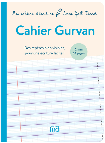 MDI Mes cahiers d'écriture - Cahier Gurvan 2 mm (Broché) au meilleur prix | E.Leclerc