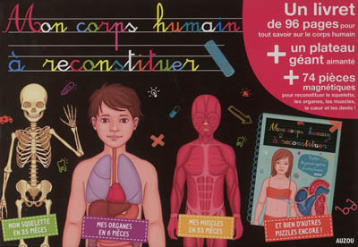 MON CORPS HUMAIN À RECONSTITUER (Coffret) au meilleur prix | E.Leclerc
